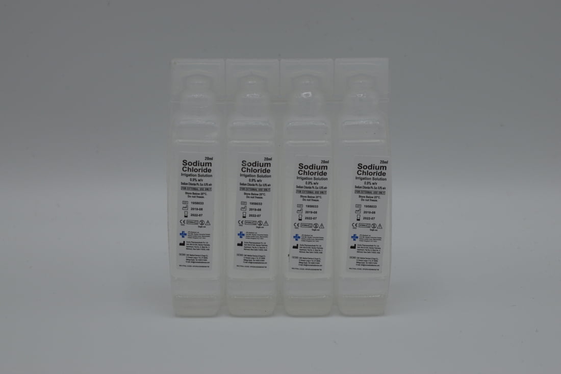 Saline Pods, 20ml | Brainbox